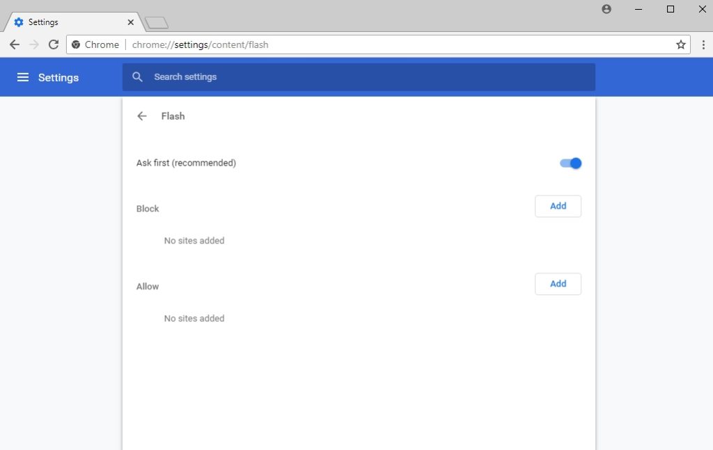 How to unblock Adobe Flash content in Google Chrome, Edge and Firefox ...