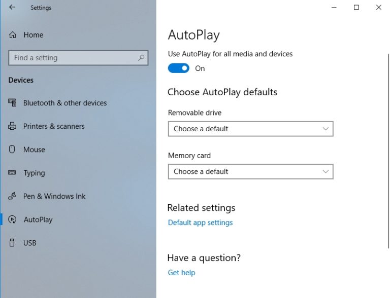 How to change autoplay settings on Windows 10, 8 and 8.1? - The ...
