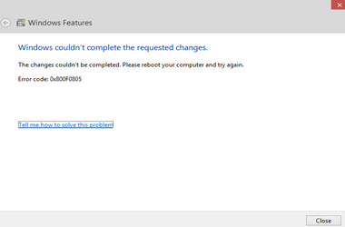 Fixing 0x800f0805 Windows update error without much effort - The Official FileInspect BlogThe ...