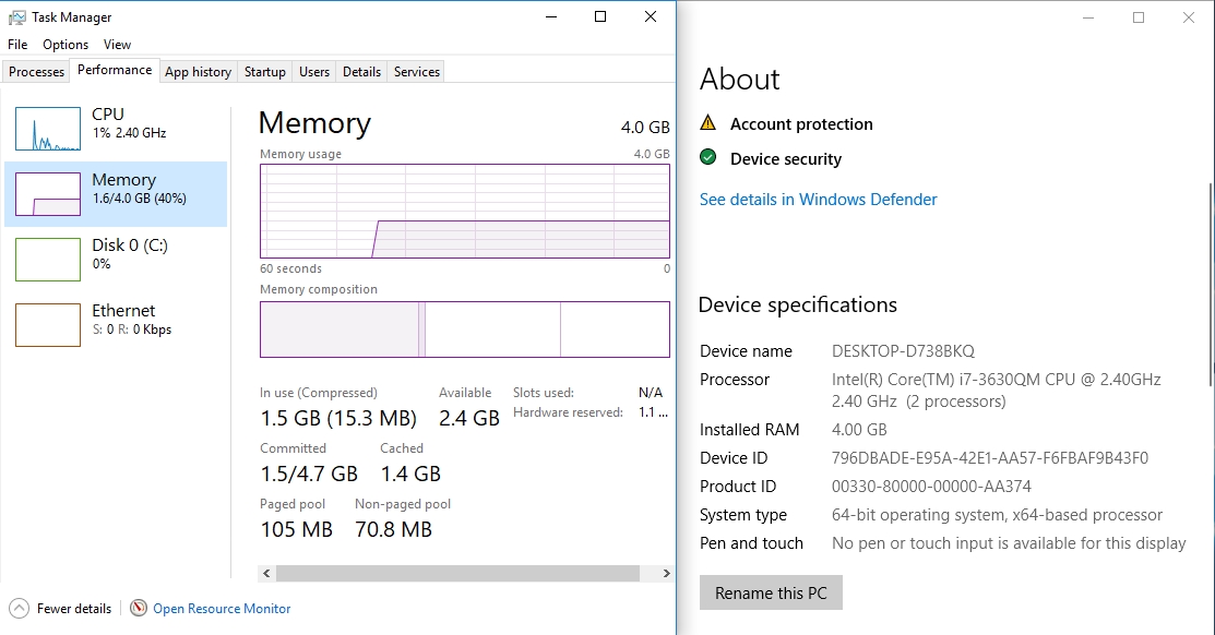 How much RAM does your Windows 10 PC really need? - The Official ...
