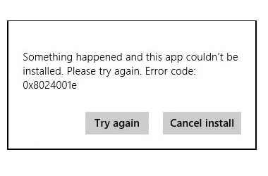 How to resolve Windows Update error 0x8024001e on Windows 10? - The ...